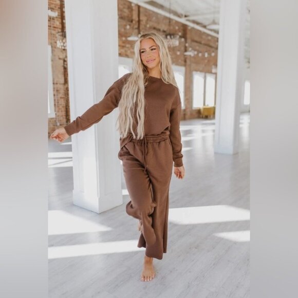 Pants & Jumpsuits | Nwt Alex Texture Long Sleeve Set | Poshmark